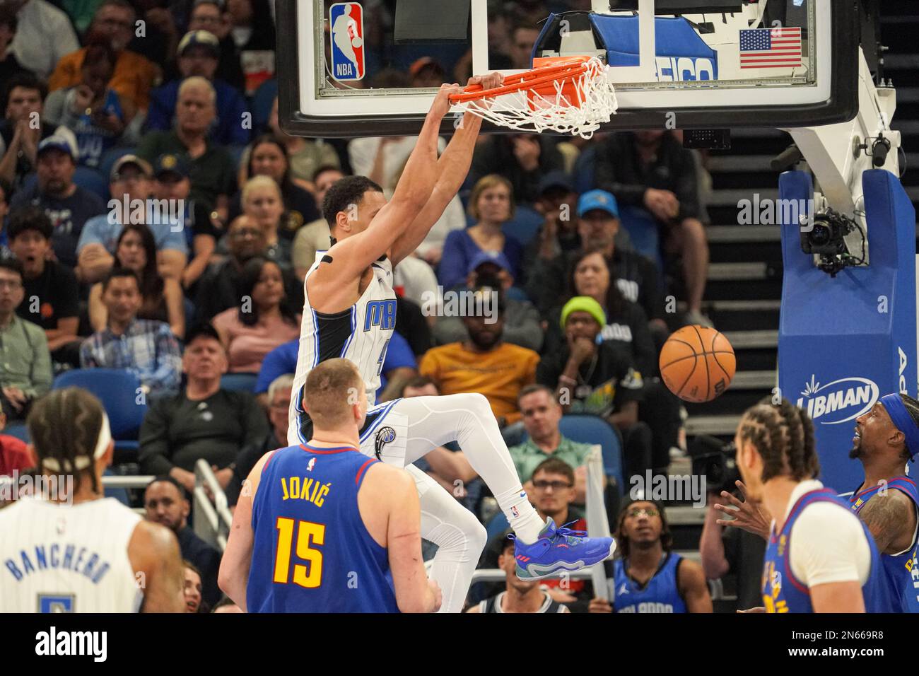 Orlando, Florida, USA, February 9, 2023, Orlando Magic Guard Jalen ...