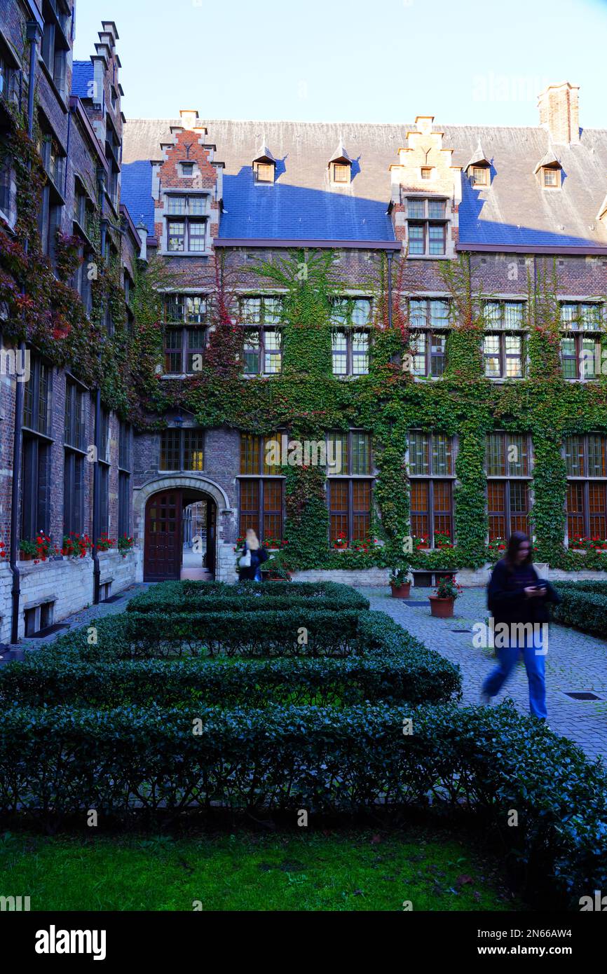 ANTWERP, BELGIUM –18 OCT 2022- View of the Stadscampus of the ...
