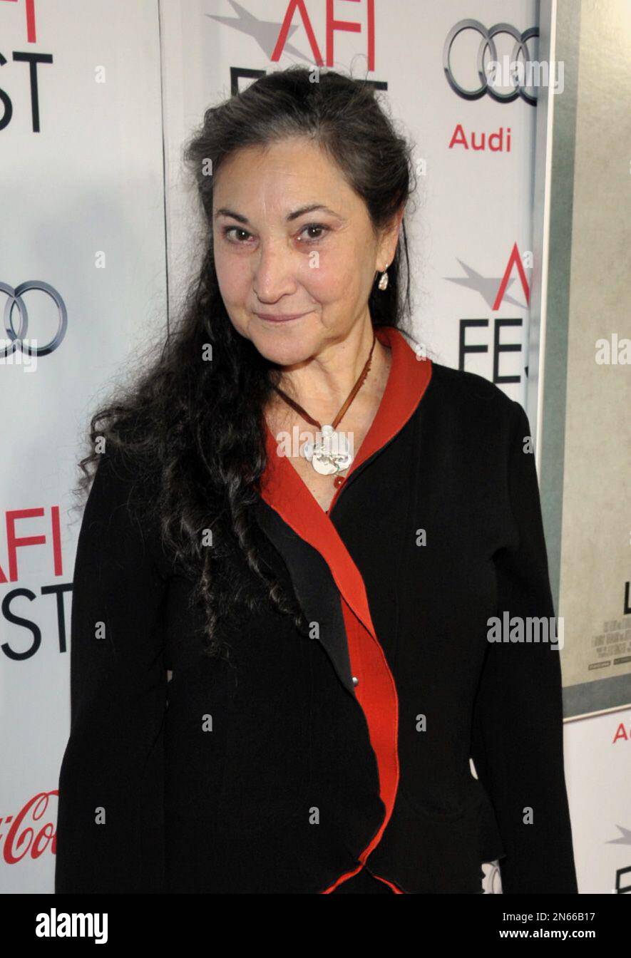 Robin Bartlett arrives on the red carpet at the 2013 AFI FEST premiere ...