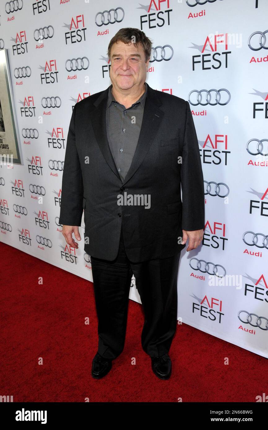 John Goodman arrives on the red carpet at the 2013 AFI FEST premiere of ...