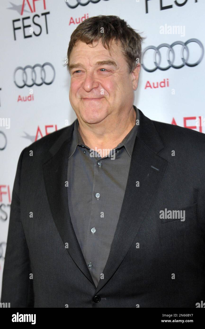 John Goodman arrives on the red carpet at the 2013 AFI FEST premiere of ...