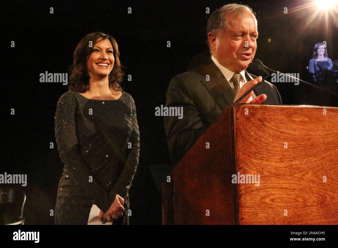Cricket Azima watches as her dad, Farhad Azima speaks of his daughter's ...