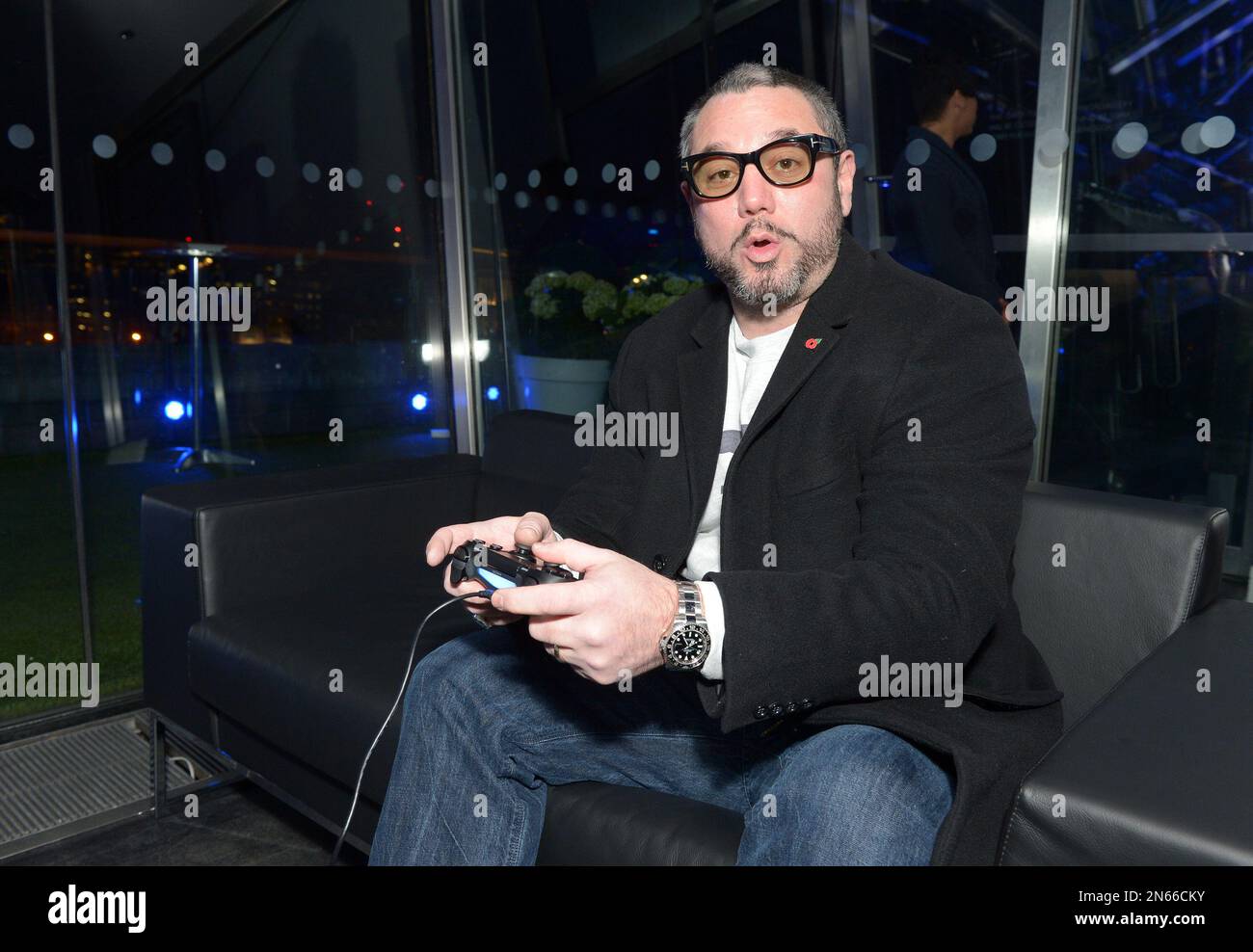 Huey Morgan attends an exclusive preview at the OXO Tower to celebrate ...
