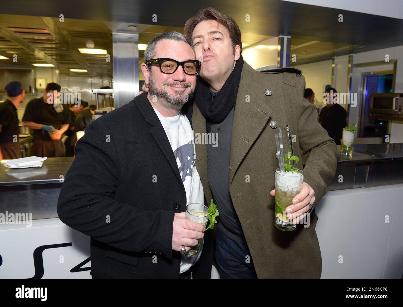 Huey Morgan and Jonathan Ross attend an exclusive preview at the OXO ...