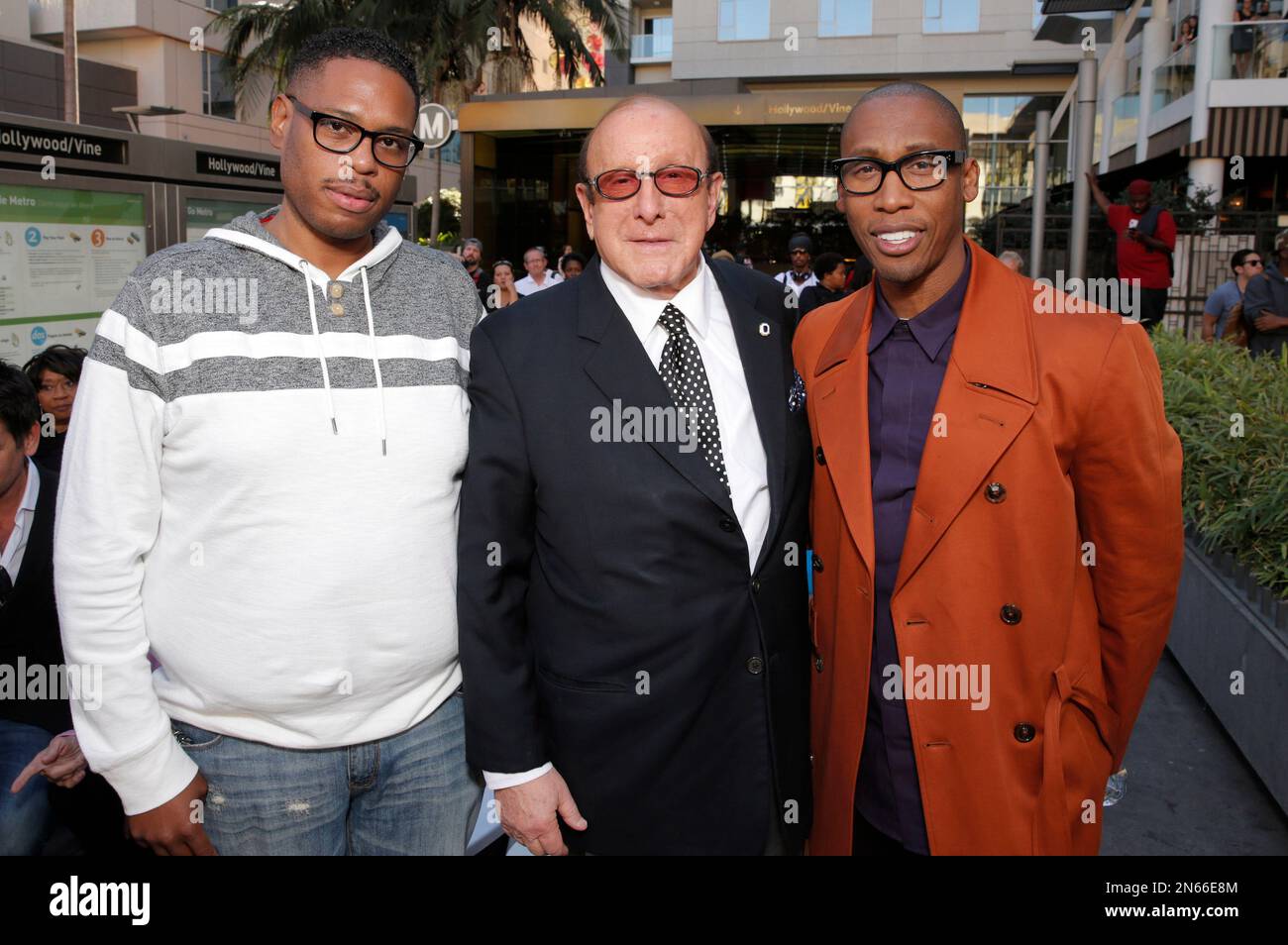 Doug Davis, Clive Davis and Raphael Saadiq attend Jennifer Hudson's ...