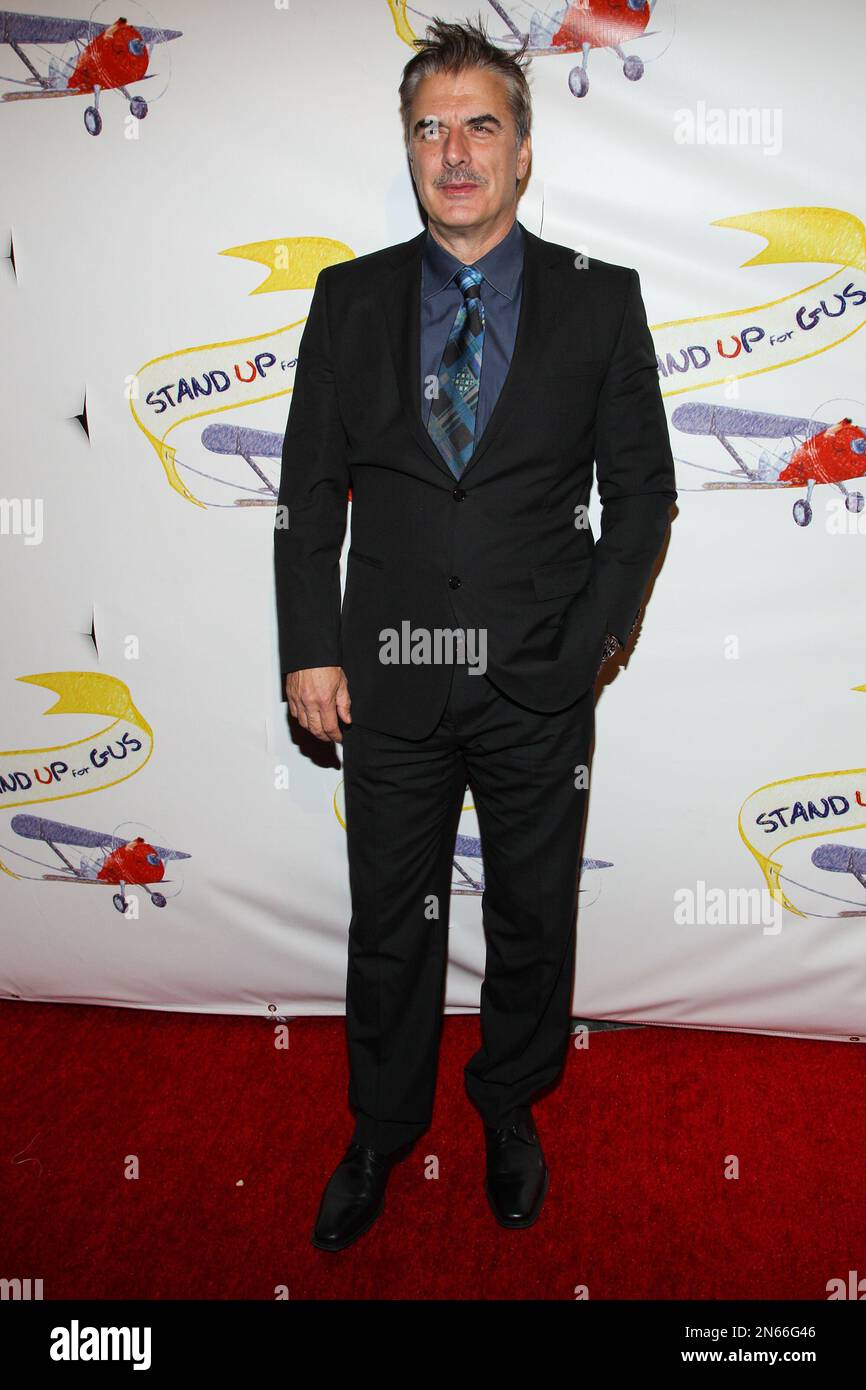 Chris Noth arrives at the "Stand Up For Gus" Benefit at Bootsy Bellows ...