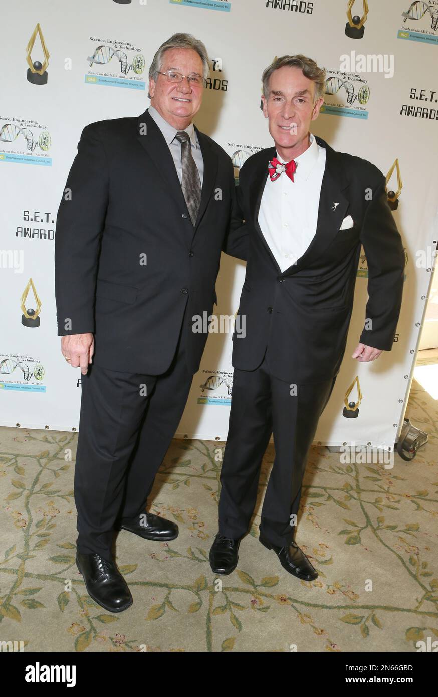 Brian Dyak and Bill Nye the Science Guy at the 3rd Annual Set Awards ...