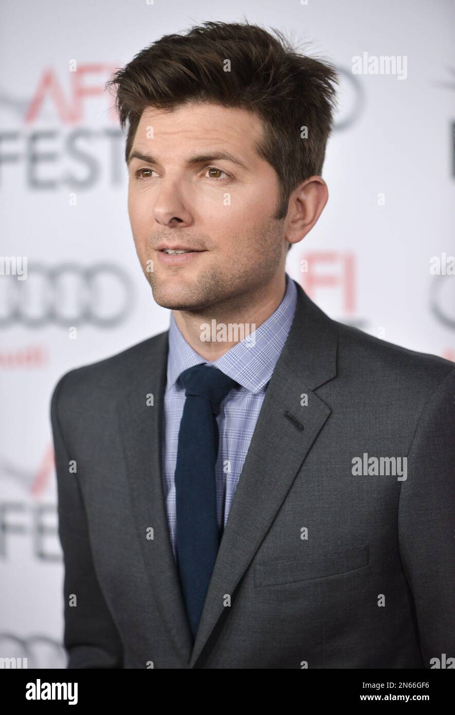 Adam Scott arrives at the 2013 AFI Fest premiere of "Secret Life of ...