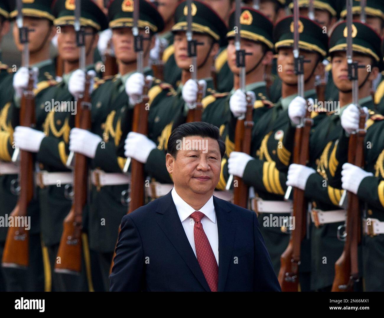 FILE - In this Monday, Aug. 26, 2013 file photo, Chinese President Xi ...