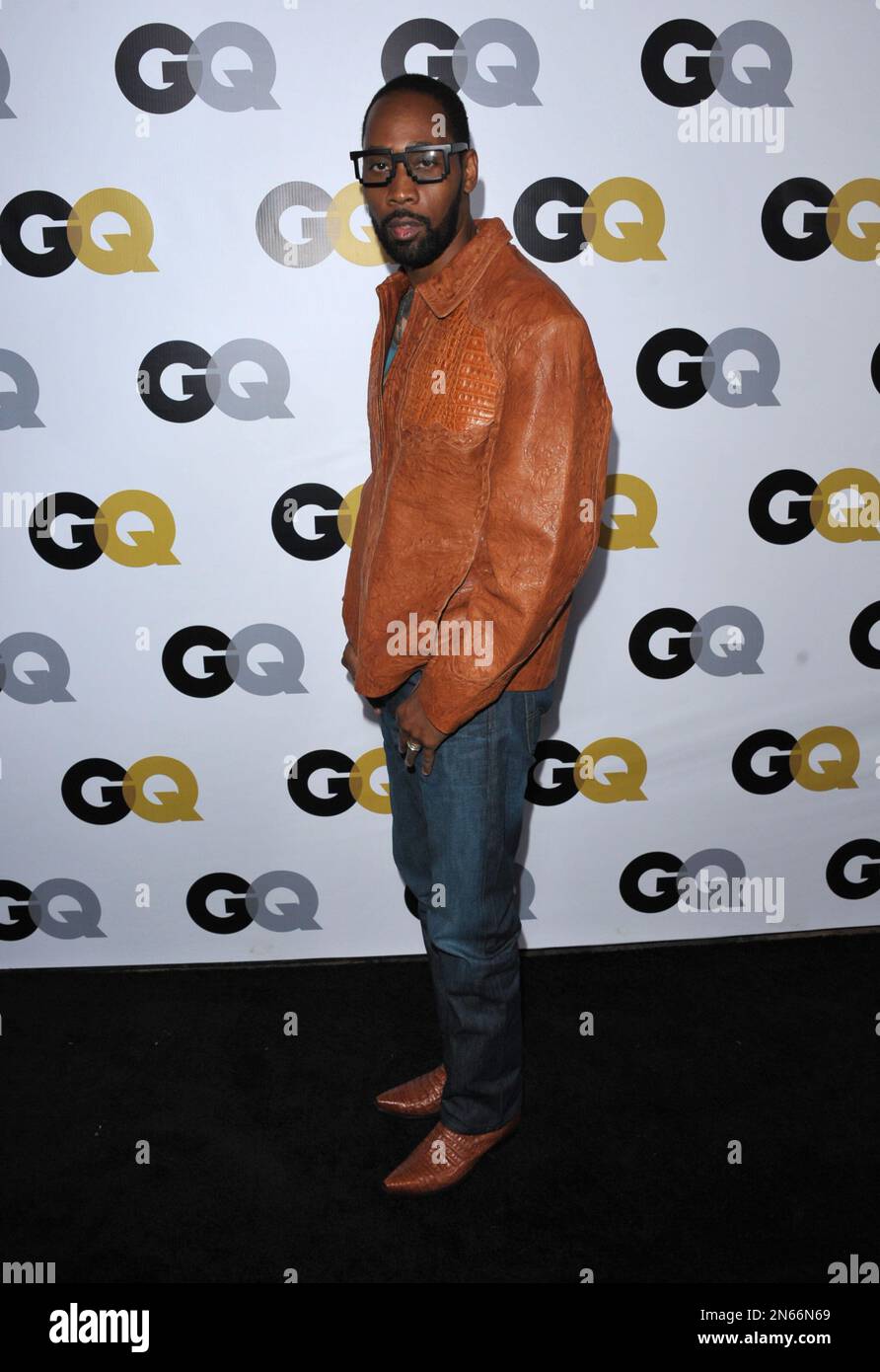 Robert Fitzgerald Diggs aka RZA arrives at the GQ "Men of the Year ...