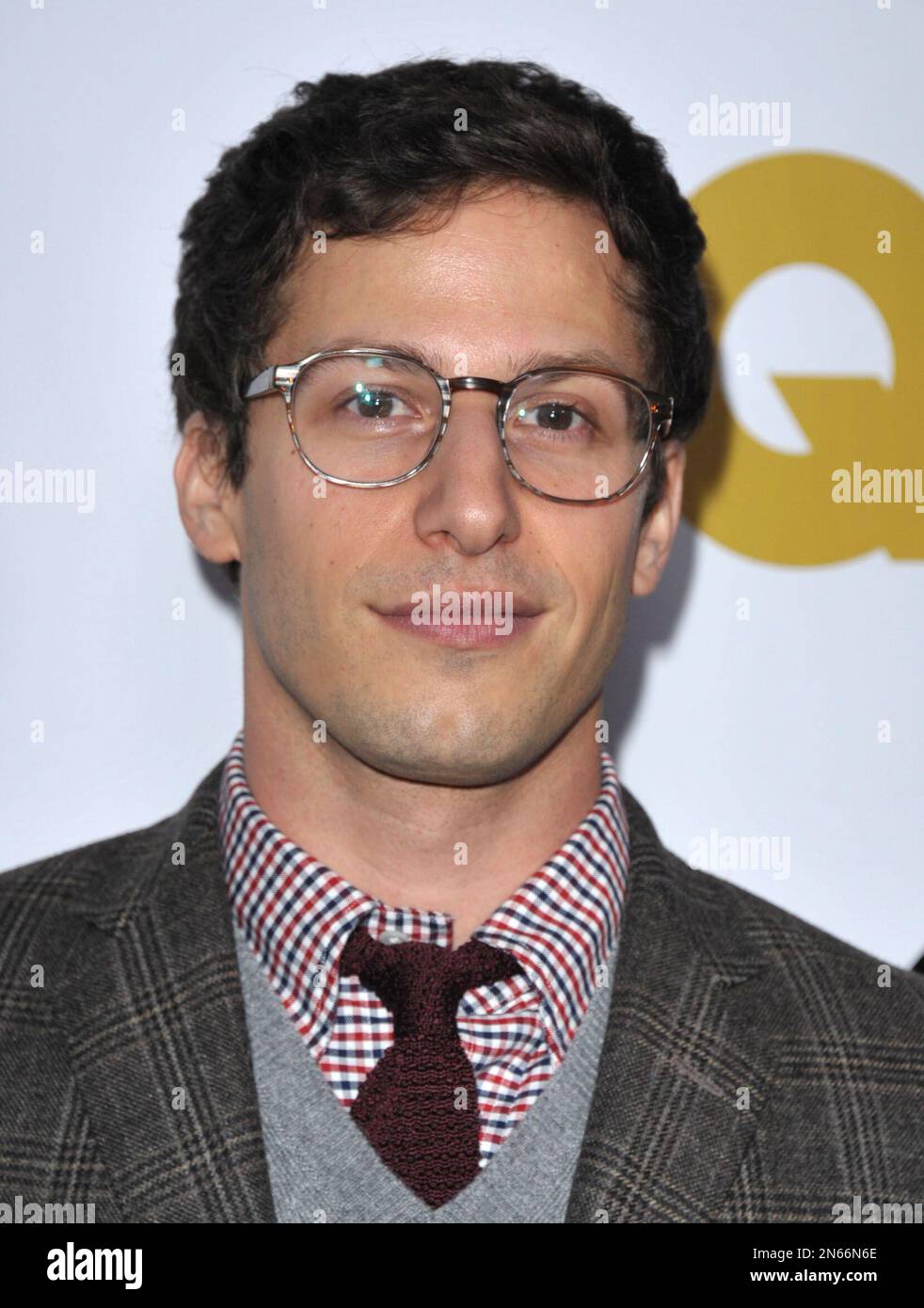 Andy Samberg arrives at the GQ "Men of the Year" event at The Ebell ...