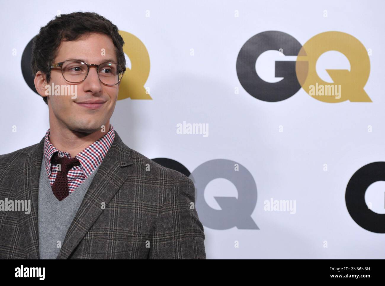 Andy Samberg arrives at the GQ "Men of the Year" event at The Ebell ...