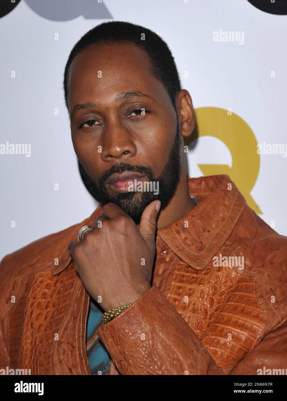 Robert Fitzgerald Diggs aka RZA arrives at the GQ "Men of the Year ...