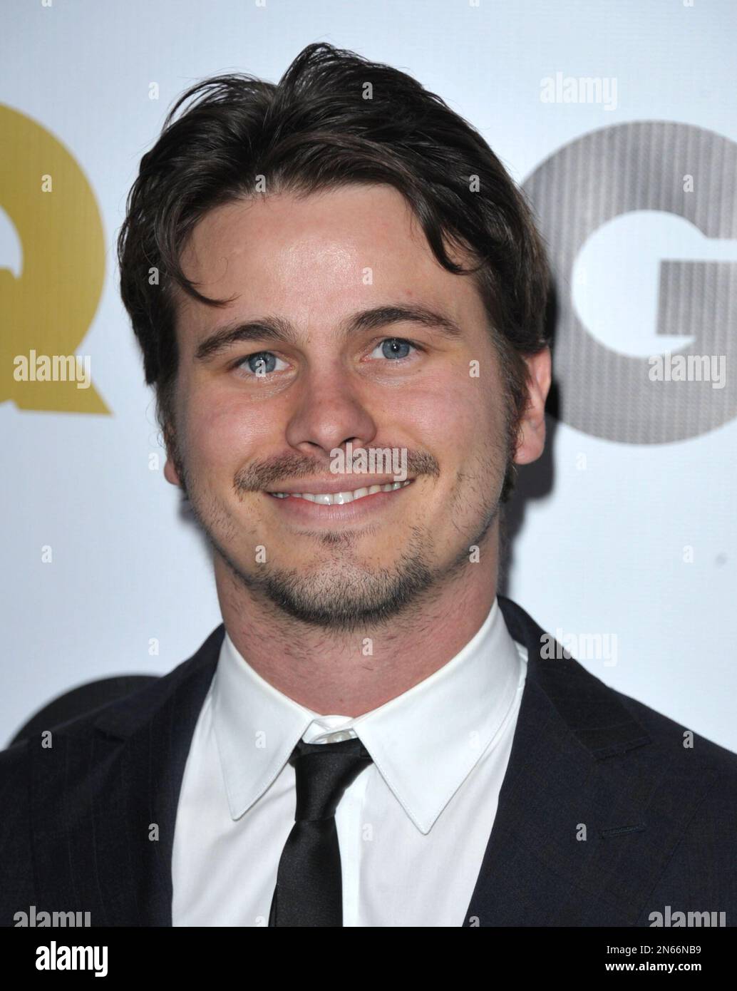 Jason Ritter arrives at the GQ "Men of the Year" event at The Ebell ...