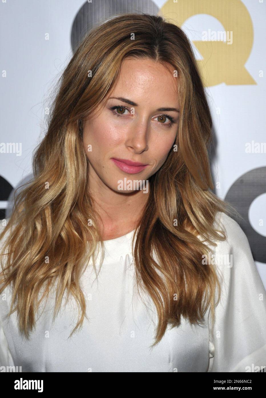 Gillian Zinser arrives at the GQ "Men of the Year" event at The Ebell ...