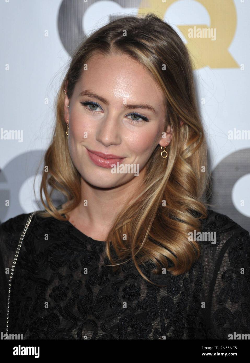 Dylan Penn arrives at the GQ "Men of the Year" event at The Ebell ...