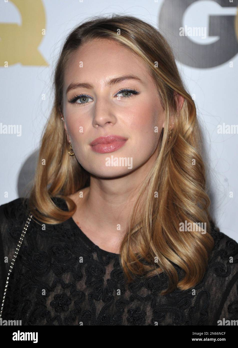 Dylan Penn arrives at the GQ "Men of the Year" event at The Ebell ...