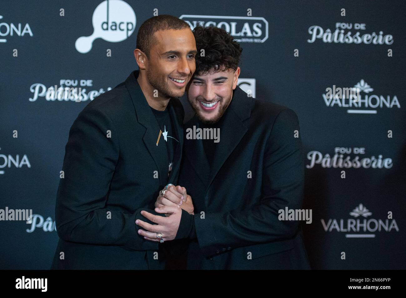 Paris, France on February 09, 2023. Yazid Ichemrahen and Riadh Belaiche ...