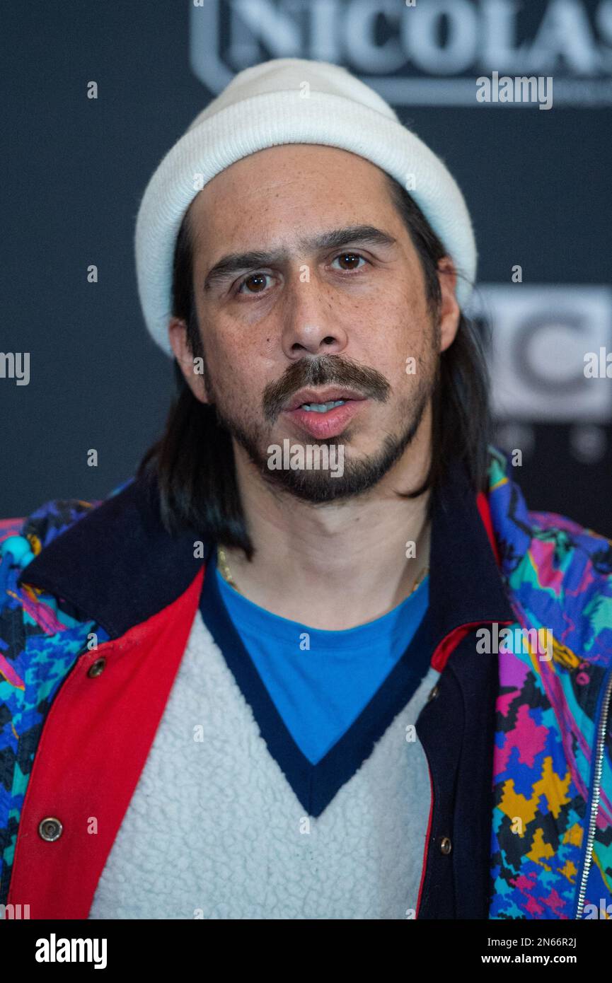 Paris, France on February 09, 2023. Michael Bensoussan dit Esteban ou David Boring attending the ...