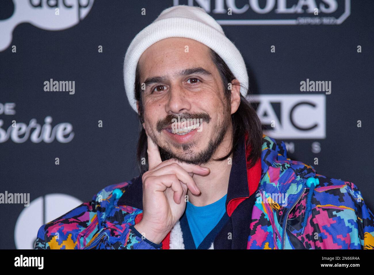 Paris, France on February 09, 2023. Michael Bensoussan dit Esteban ou David Boring attending the ...