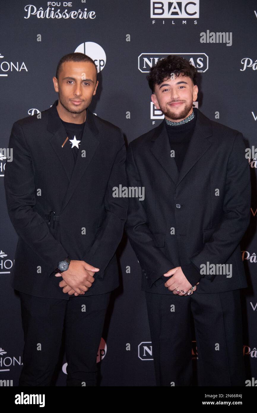 Paris, France on February 09, 2023. Yazid Ichemrahen and Riadh Belaiche ...