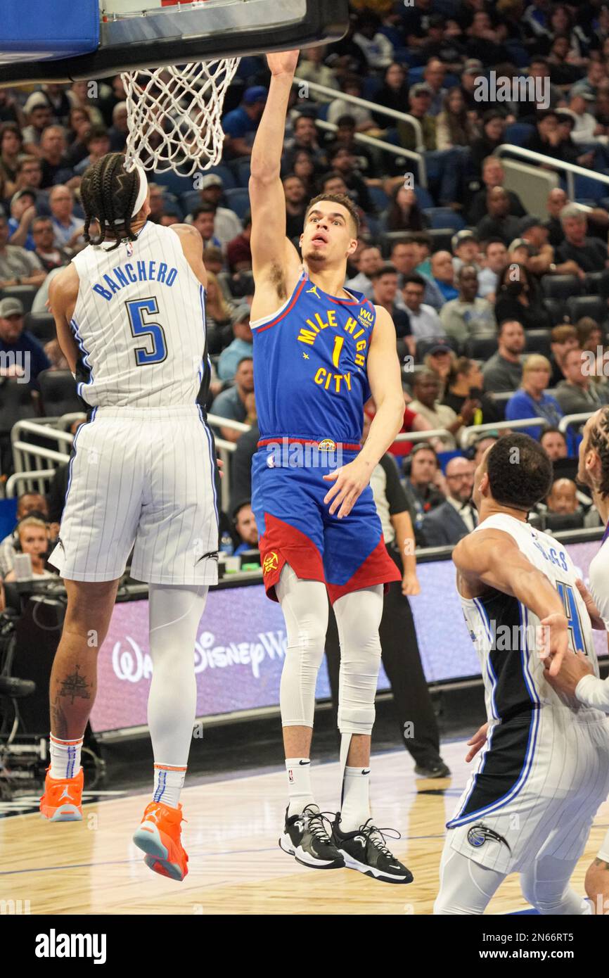 Orlando, Florida, USA, February 9, 2023, Denver Nuggets forward Michael ...