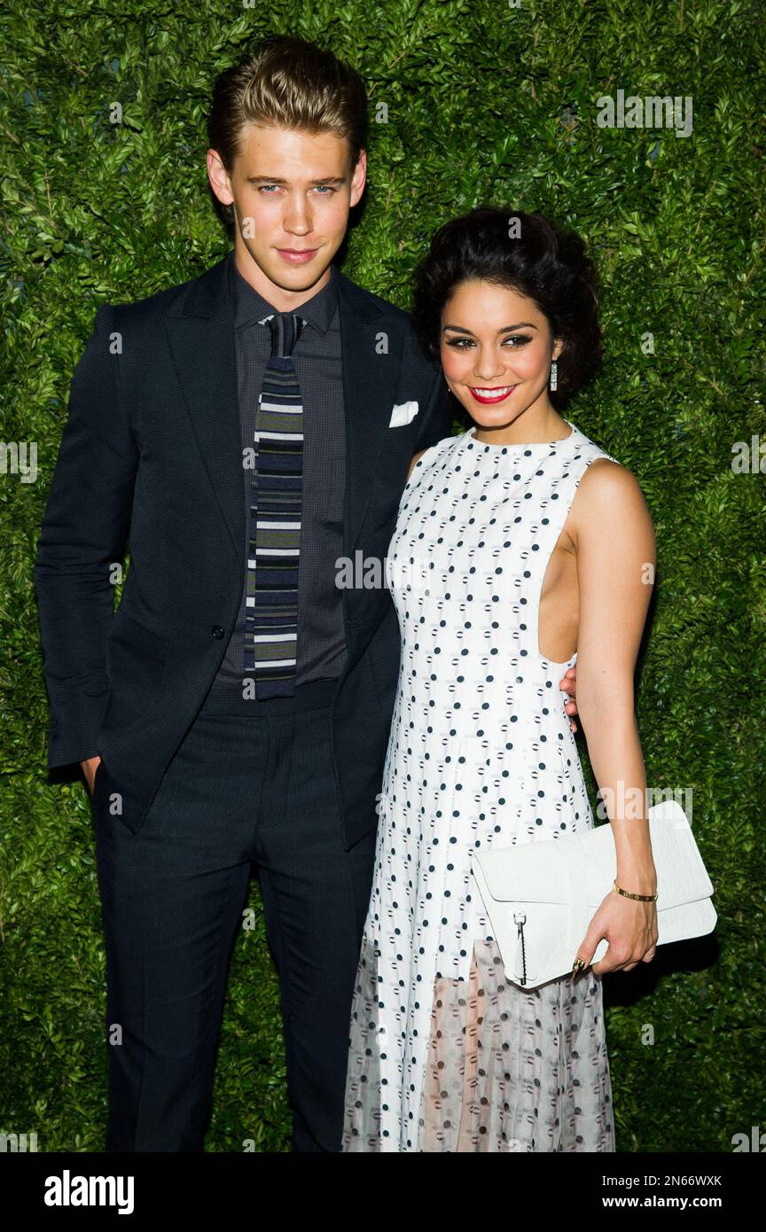 Austin Butler and Vanessa Hudgens attend the CFDA Vogue Fashion Fund ...