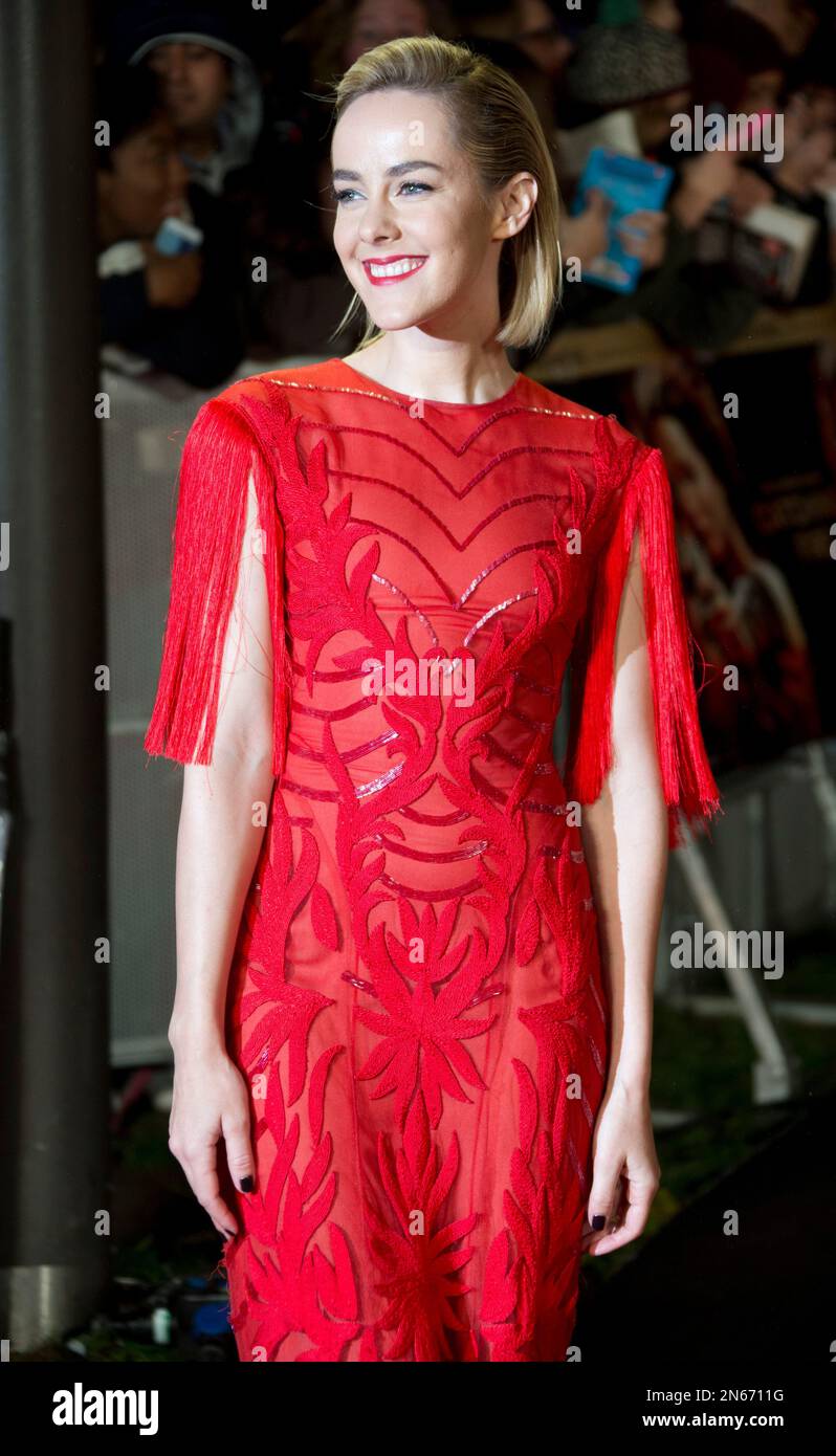 American actress Jena Malone arrives on the red carpet for the World ...