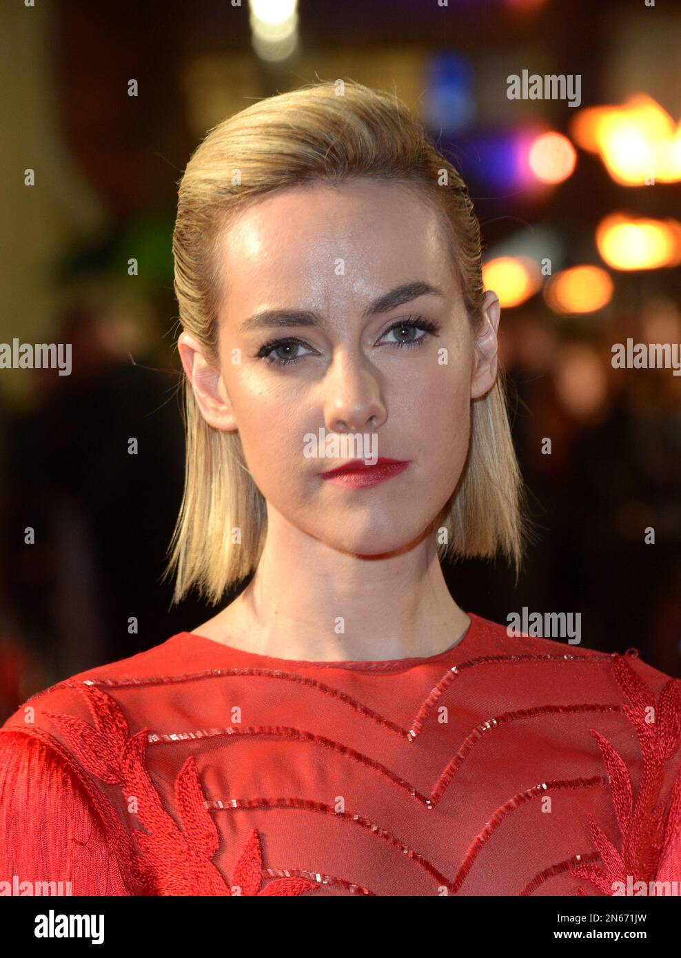 American actress Jena Malone poses for photographers as she arrives on ...