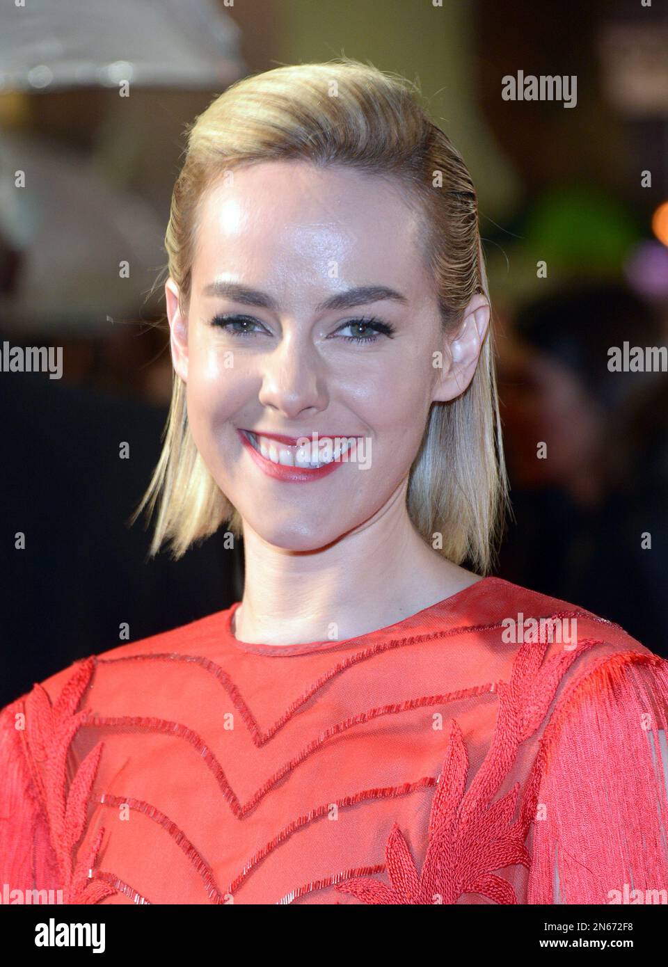 American actress Jena Malone poses for photographers as she arrives on ...