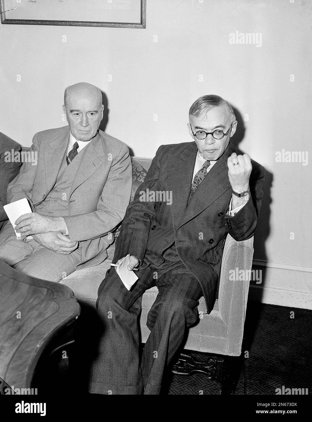 Vladimir Jabotinsky, president of the World New Zionist Organization ...