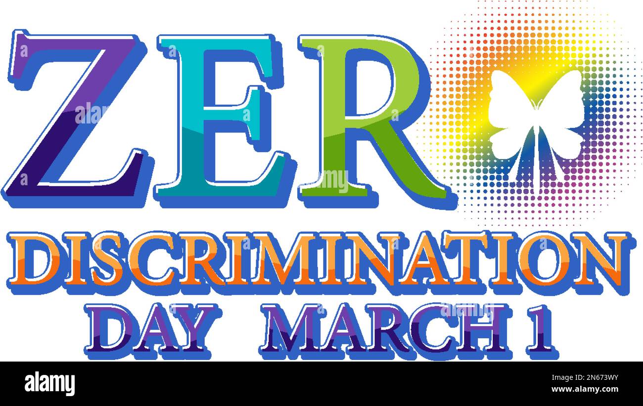 Zero discrimination day Cut Out Stock Images & Pictures - Alamy