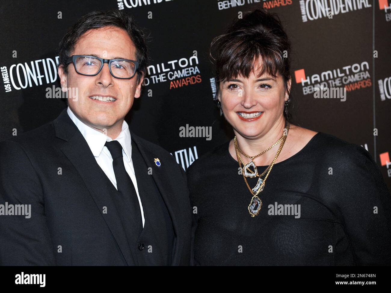 David O. Russell, left, and Holly Russell arrive at the 7th Annual ...