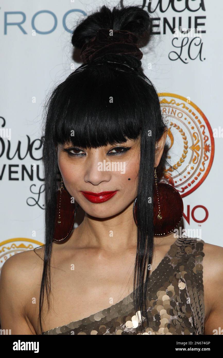 Actress Bai Ling attends Tommy Davidson's 50th birthday celebration at ...