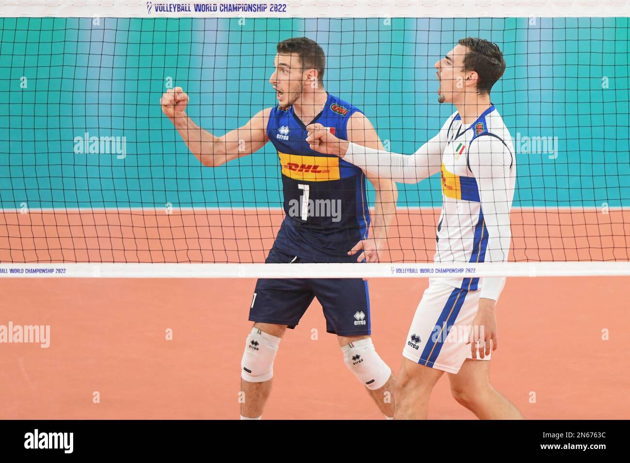 Simone Gianelli, Fabio Balaso (Italy). Volleyball World Championship ...