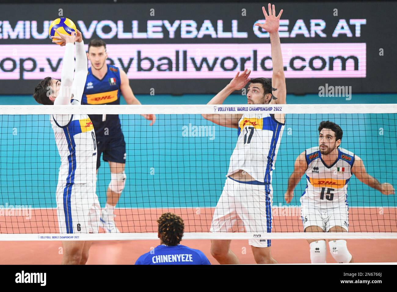 Simone Gianelli, Simone Anzani (Italy). Volleyball World Championship ...