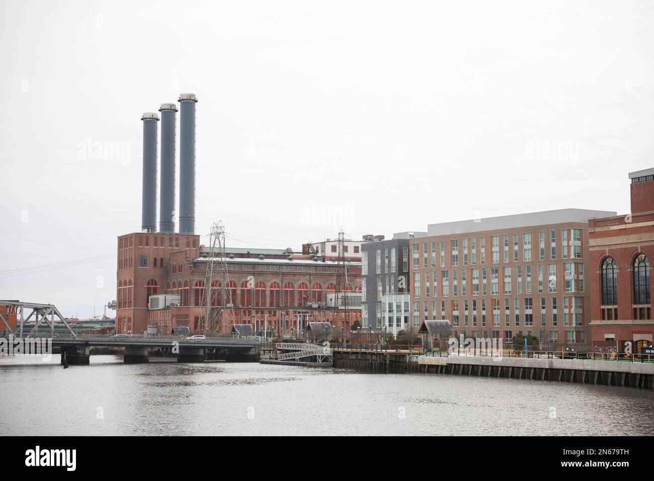 Old factory buildings manufacturing plant Stock Photo - Alamy