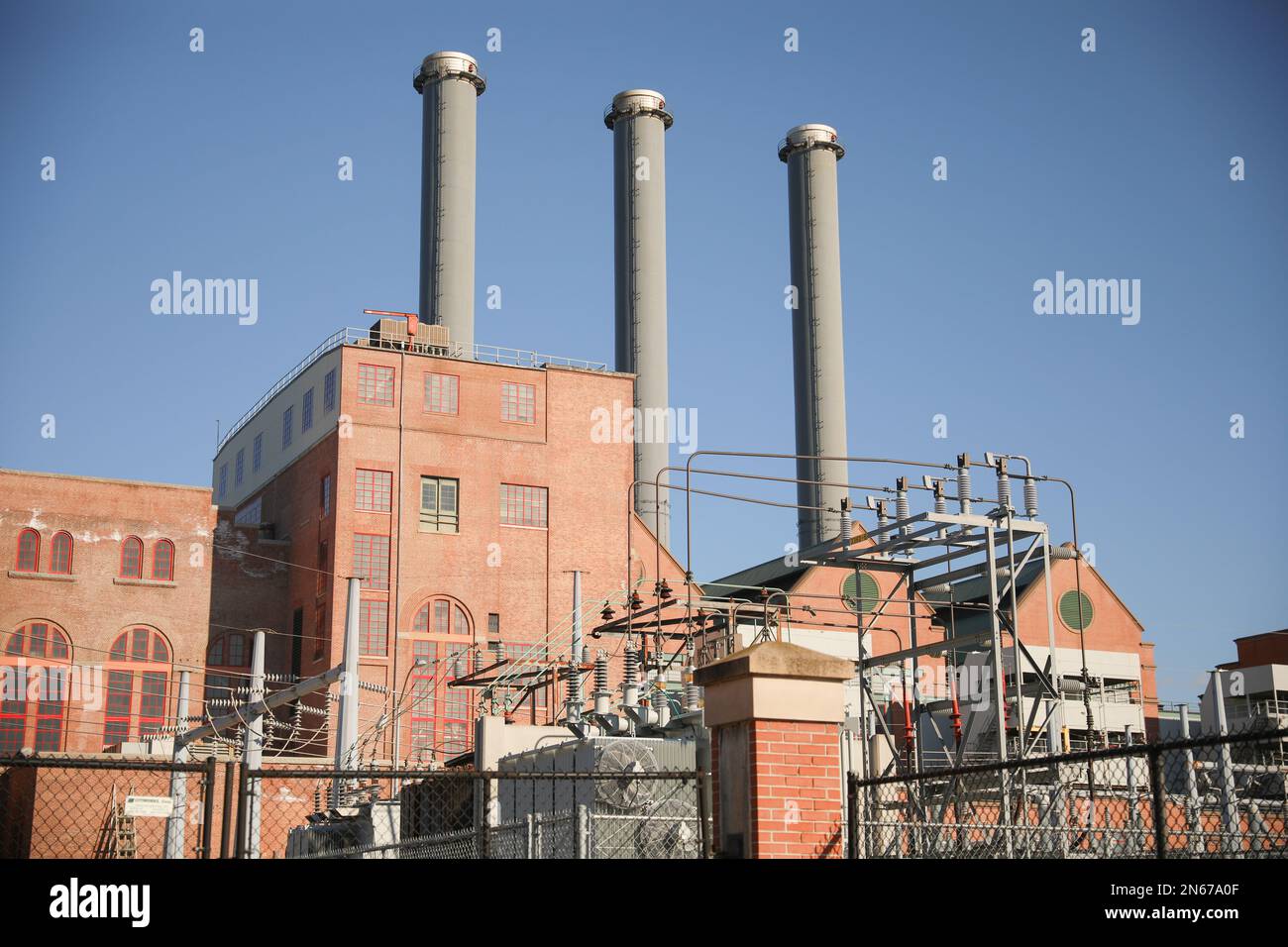 Old factory buildings manufacturing plant Stock Photo - Alamy