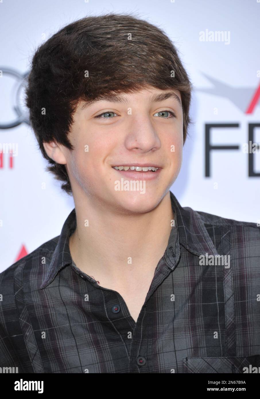 Jake Short arrives at the "Mary Poppins" 50th anniversary commemoration ...