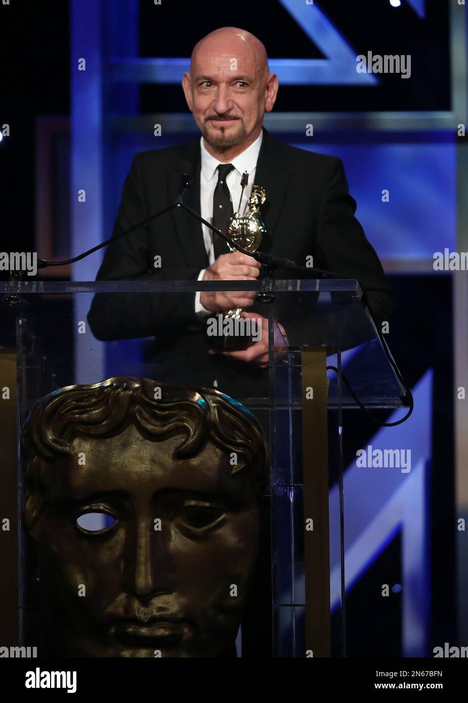 Sir Ben Kingsley accepts the "Albert R. Broccoli Britannia Award for ...