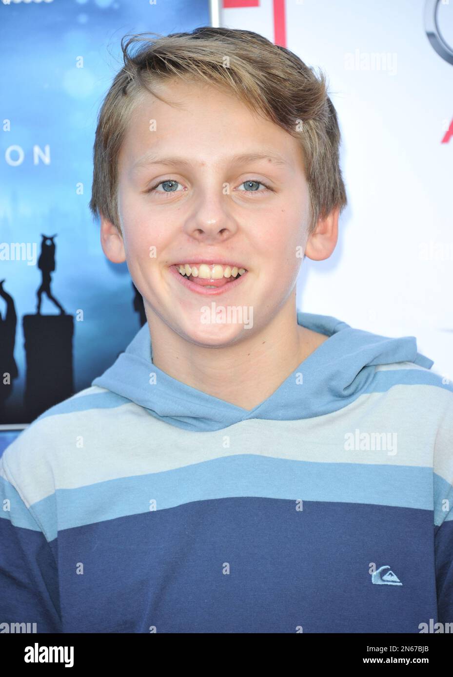 Jacob Bertrand arrives at the "Mary Poppins" 50th anniversary ...