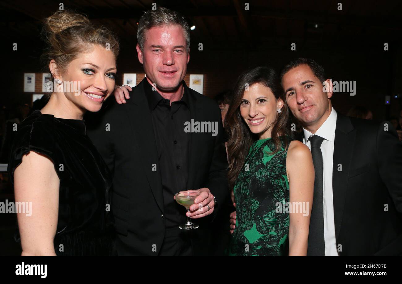 From left, Rebecca Gayheart, Eric Dane, Baby2Baby co-president Norah ...