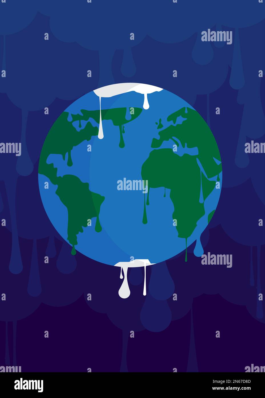 Planet Earth Graffiti. Abstract modern street art decoration ...