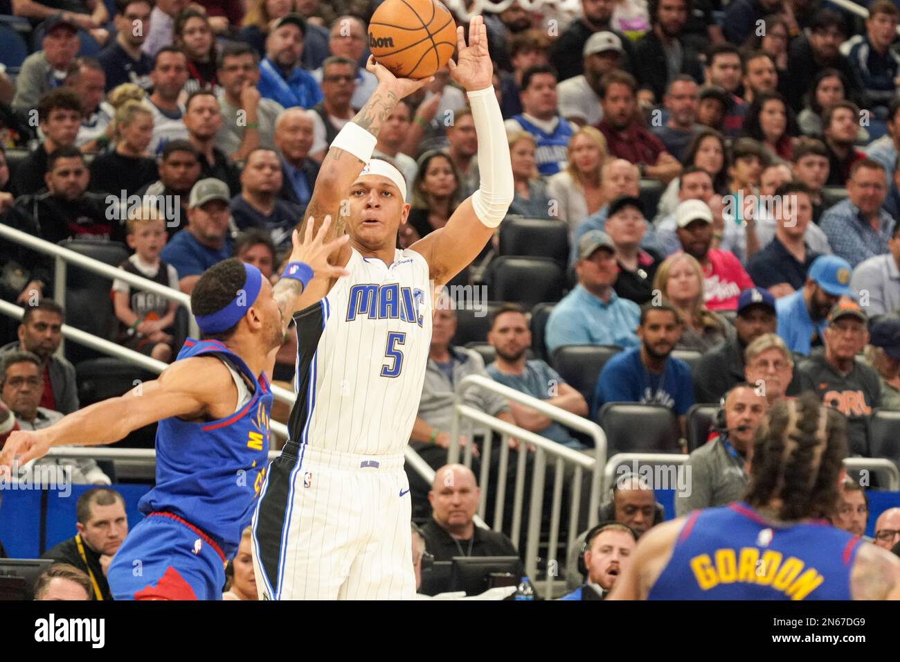 Orlando, Florida, USA, February 9, 2023, Orlando Magic forward Paolo ...
