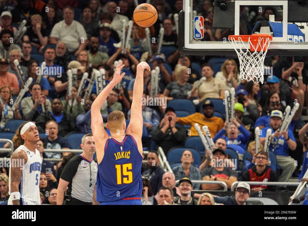 Nikola jokic nuggets 2023 hi-res stock photography and images - Alamy