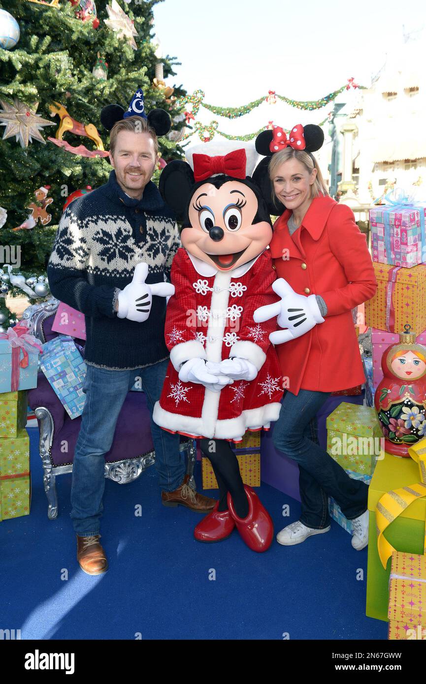 IMAGE DISTRIBUTED FOR DISNEYLAND PARIS - James Midgley and Jenni ...