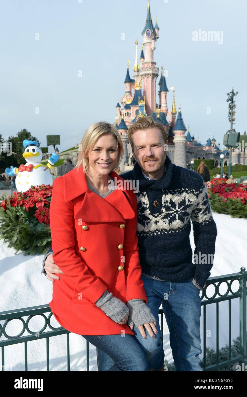 IMAGE DISTRIBUTED FOR DISNEYLAND PARIS - James Midgley and Jenni ...