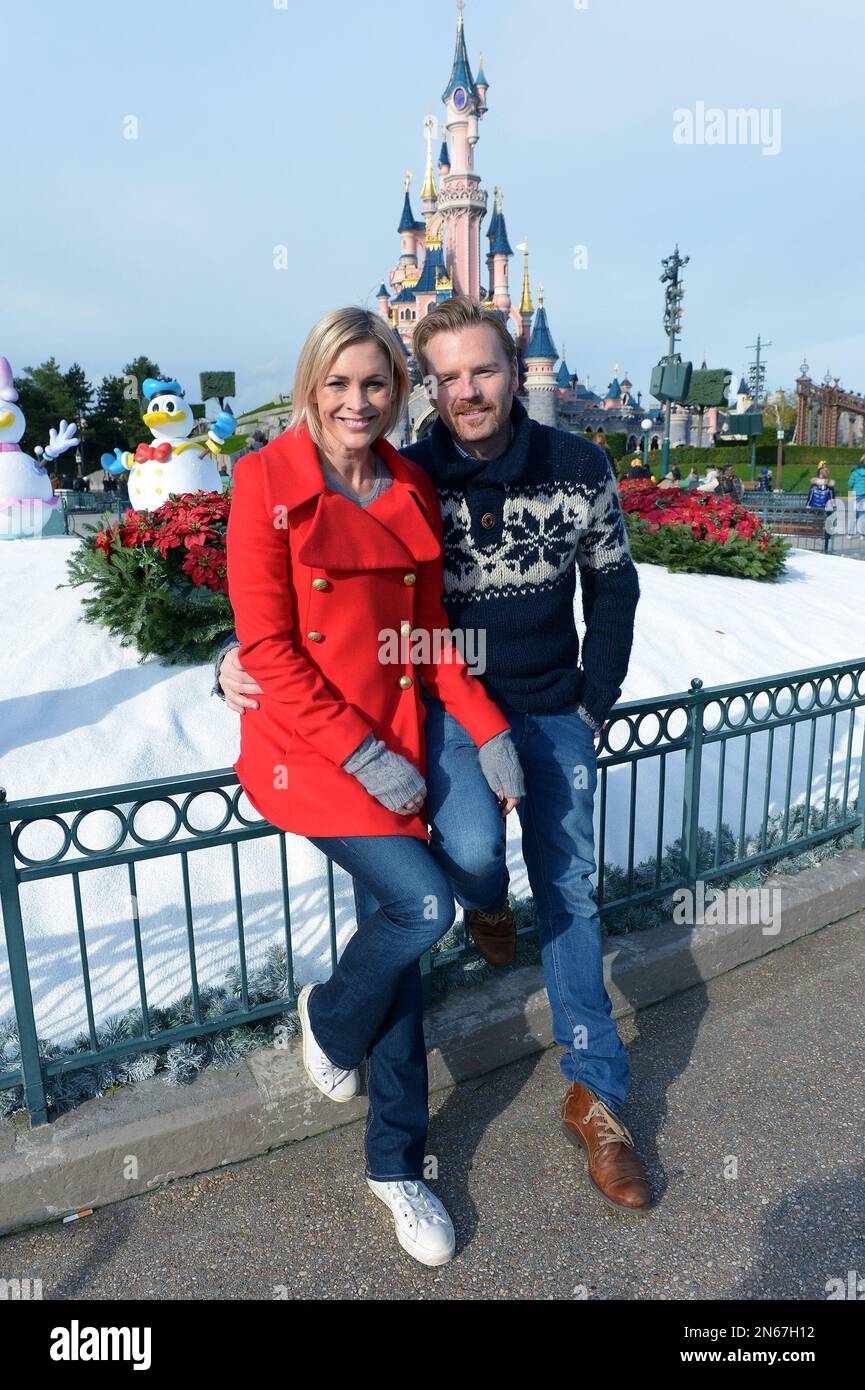 James Midgley and Jenni Falconer enjoy the Enchanted Christmas ...