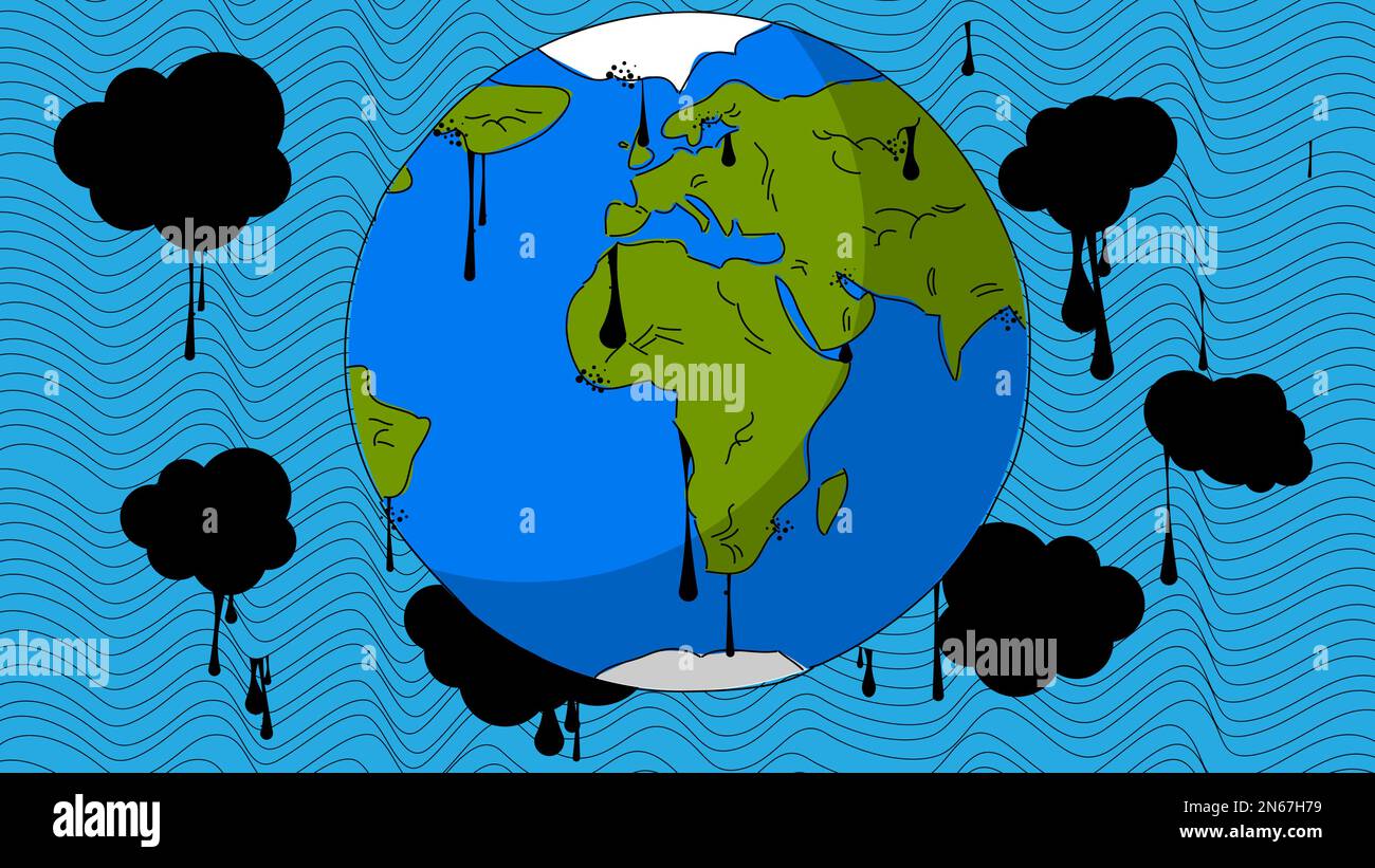 Planet Earth Graffiti. Abstract modern street art decoration ...