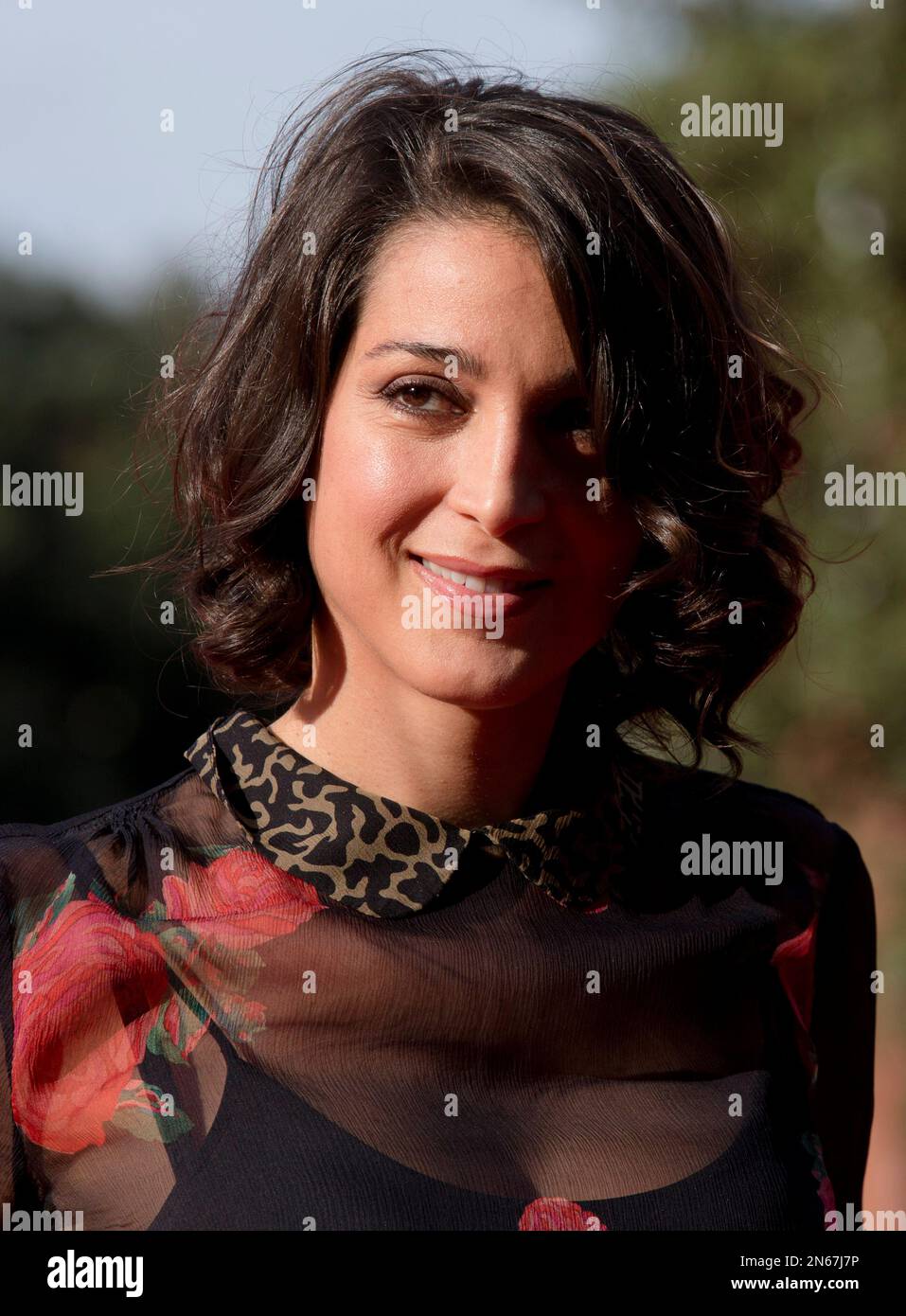 Actress Donatella Finocchiaro arrives for the screening of the movie ...